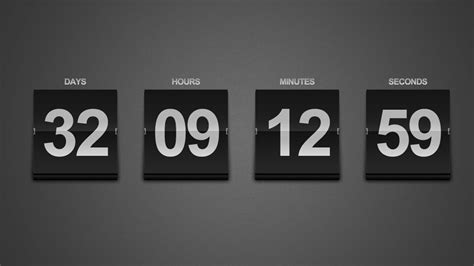 create a sleek countdown timer photoshop tutorial youtube
