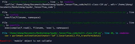 typeerror module object is not callable · issue 69 · pyriemann