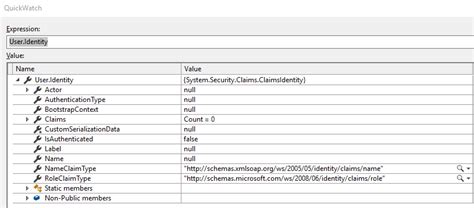 core getting null identity while authenticating