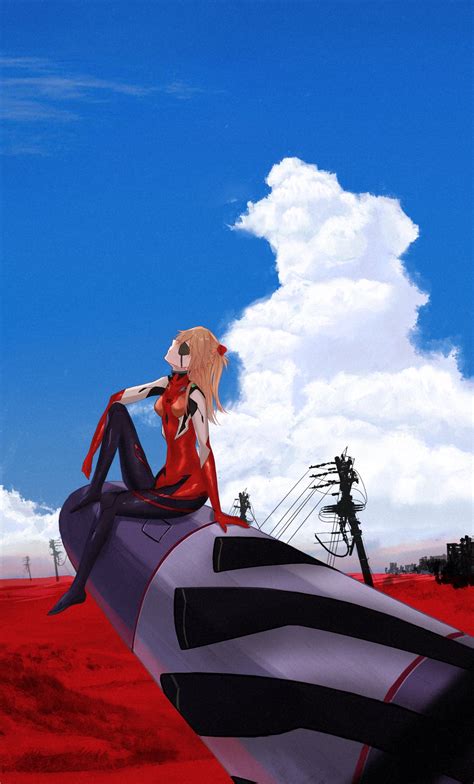 Papel De Parede Asuka Langley Soryu Neon Genesis Evangelion Anime