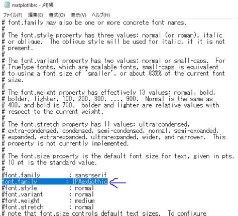 【python】matplotlibで日本語フォントを扱う手順