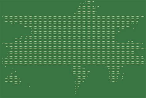 python creating an ascii art world map stack overflow