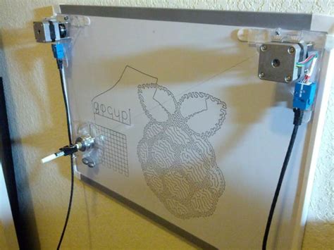 gocupi go raspberry pi polargraph drawbot piday raspberrypi