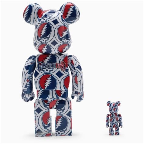 Medicom Toy Bearbrick 100 400 Grateful Dead Steal Your Face Thedoublef