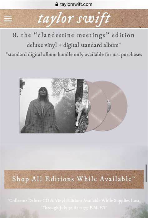 Soft Grunge Aesthetic Taytay Folklore Taylor Swift Album Vinyl