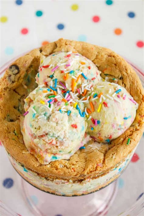 Homemade Birthday Cake Ice Cream Cake The Cookie Writer