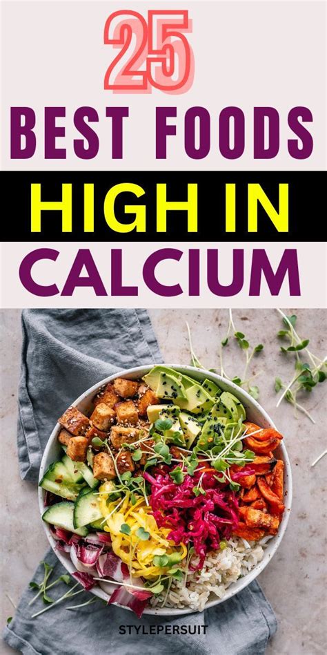 25 Calcium Rich Foods You Should Eat For Better Health And Bones In 2024