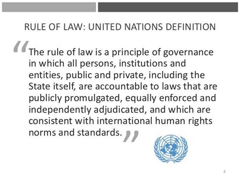 What Is The Rule Of Law Principles Law Definitions