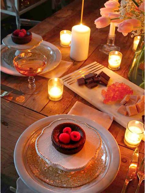 Romantic Candlelit Dinner For A Cozy Valentines Day