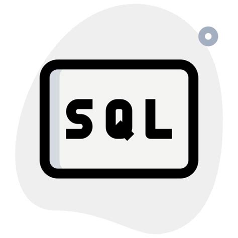 Sql Generic Rounded Shapes Icon