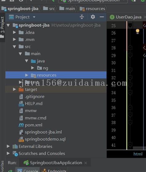 springboot jpa bootstrap mysql用户登录 增删改查 运行环境为idea 代码 最代码