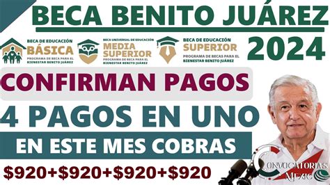 ≫ Confirman Cuatro Pagos Que Serán Entregados Juntos Para Los