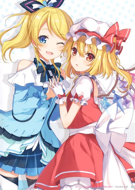Safebooru 2girls 6u Eternal Land O D Absurdres Ascot Ayase Eli