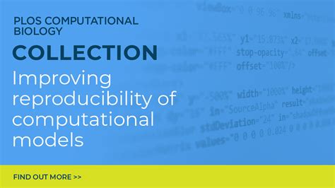 improving reproducibility of computational models plos collections