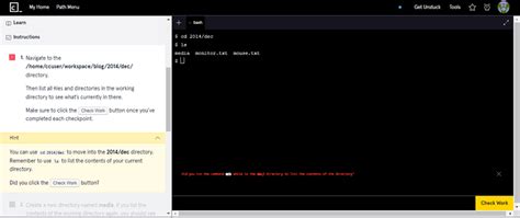 codecademy seems to have a bug command line codecademy forums