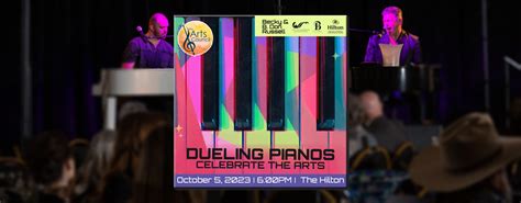 Become A Sponsor For Celebrate The Arts Dueling Pianos