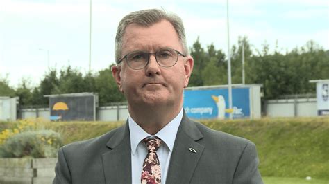Dup Leader Sir Jeffrey Donaldson Indicates Party Will Not Nominate