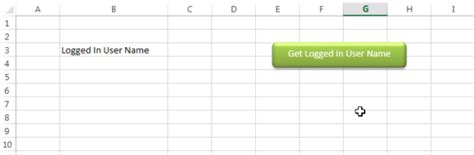 vba code to get logged in user name best vba tricks