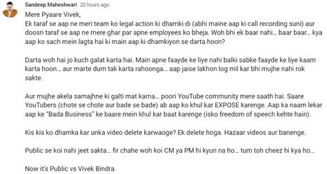 Sandeep Maheshwari Vs Vivek Bindra Scam Controversy Live Updates Here