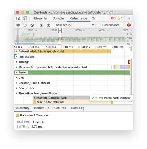 chrome devtools on twitter record a performance trace in the
