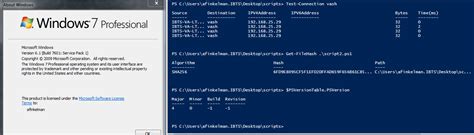 how do i get powershell 4 cmdlets such as test netconnection to work on