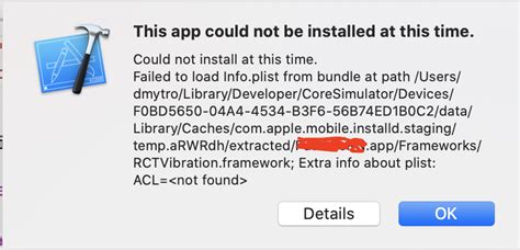 ios xcode 11 3 1 failed to load info plist from bundle