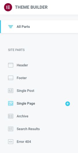 how to create sidebar templates with hello theme elementor