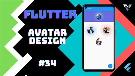 flutter ui 34 fun with avatar design in flutter nilen patel inc