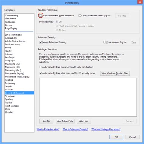 acrobat reader 11 fix “there was an error opening this document