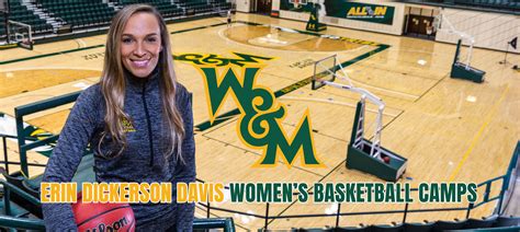 Erin Davis Womens Basketball Camps William And Mary