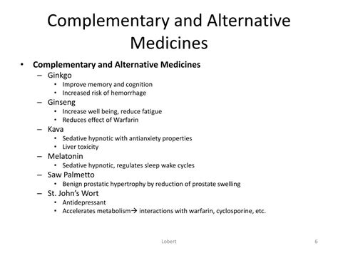 Ppt Ptp 546 Complementary And Alternative Medicine Powerpoint