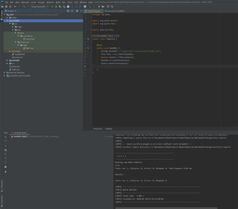 使用了相对路径的模型在其父模块执行 debug maven test 而导致的错误 简书