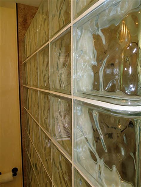 Glass Block Walk In Shower In St Louis Walk In Showers