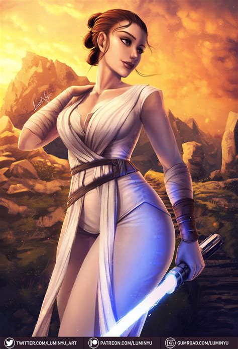 Rey Dark Side By Luminyu On Deviantart