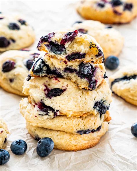 Blueberry Cheesecake Cookies Easy Pz Cooking
