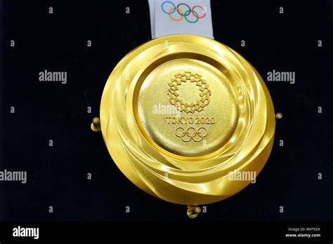 Gold Medal July 25 2019 The Tokyo Organizing Committee Of The