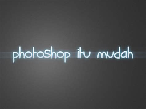 Belajar Photoshop Itu Mudah