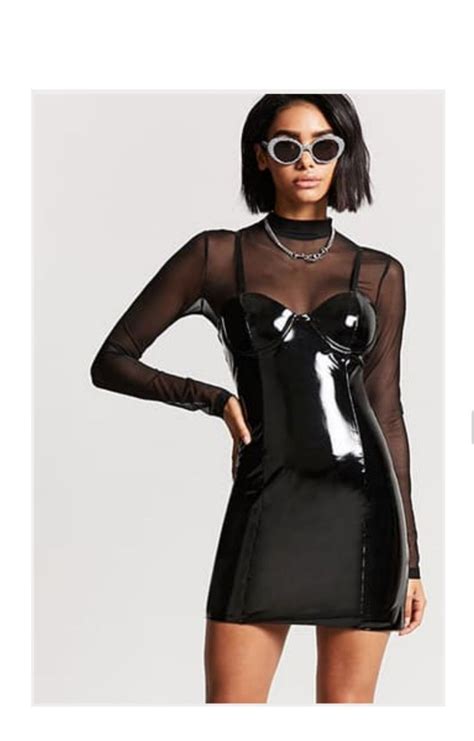 Patent Leather Dress On Mercari – Artofit