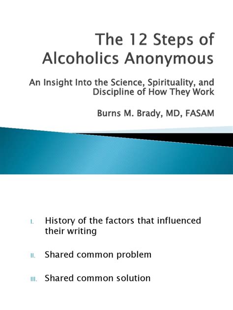 The 12 Steps Of Alcoholics Anonymous Revised Pdf Alcoholism