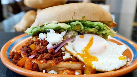 How To Make The Best Mexican Chorizo Torta Sandwich Youtube