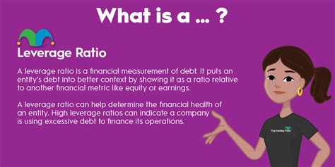 What Is A Leverage Ratio The Motley Fool