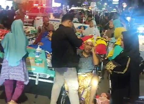 Rsud Sumedang Rusak Akibat Gempa Bumi Hari Ini Pasien Panik Okezone News