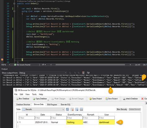 ef core dbcontext 快取特性實驗 黑暗執行緒