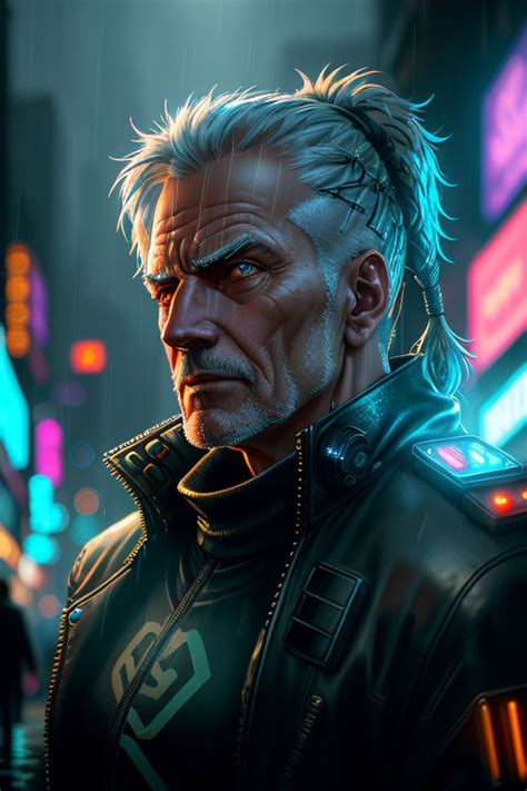 Cyberpunk Man Art