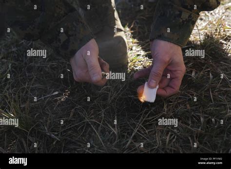 U S Marine Corps Gunnery Sgt Robert Timmons A Combat Engineer