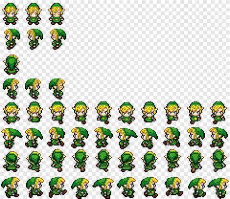 the legend of zelda link sprite 2d computer graphics unity animation