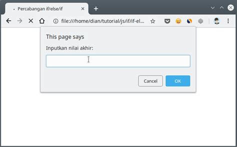 pemrograman berbasis web memahami percabangan di javascript