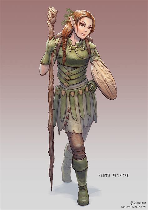 Pin By Dean Haddix On Fantasy Characters Female Druid Female Elf