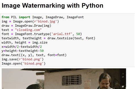 day 78 image watermarking with python ~ computer languages clcoding