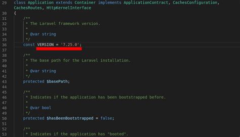 how to check laravel version by cli and file devnote